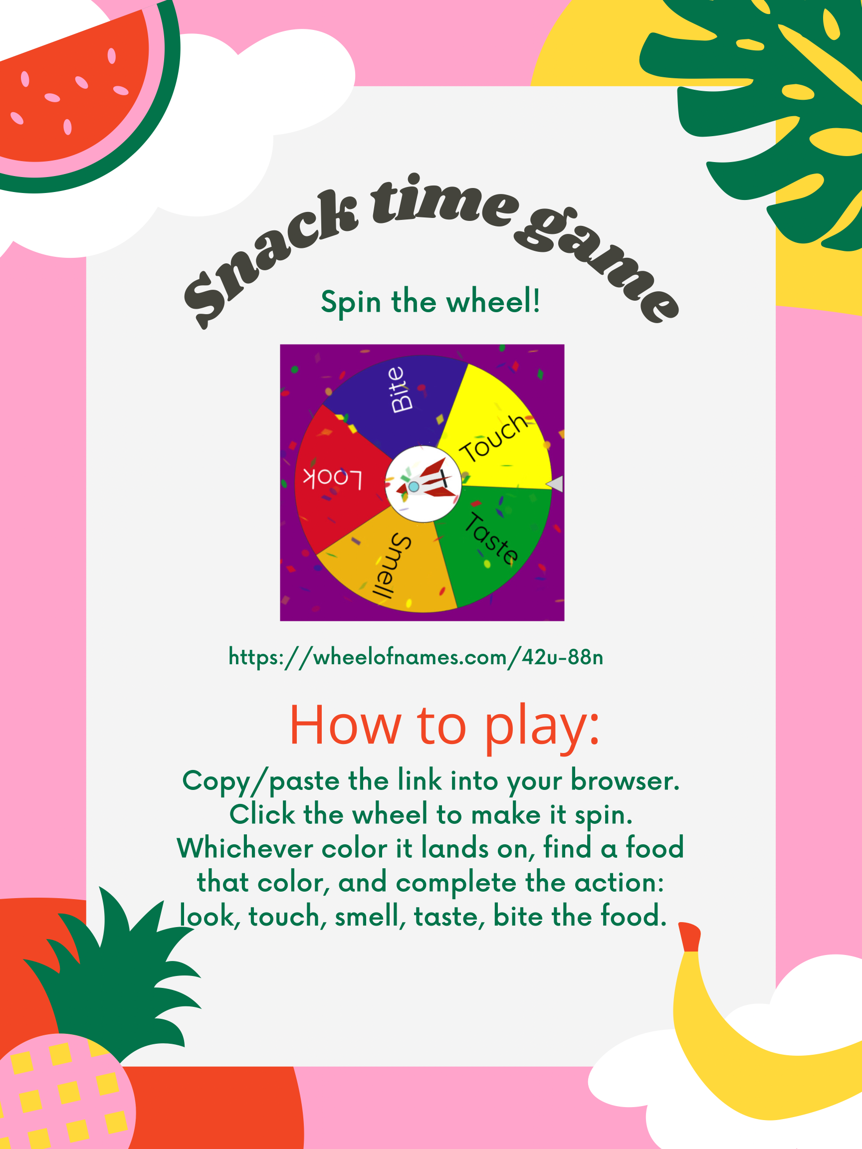 Kids Corner Archives - My Foods Library